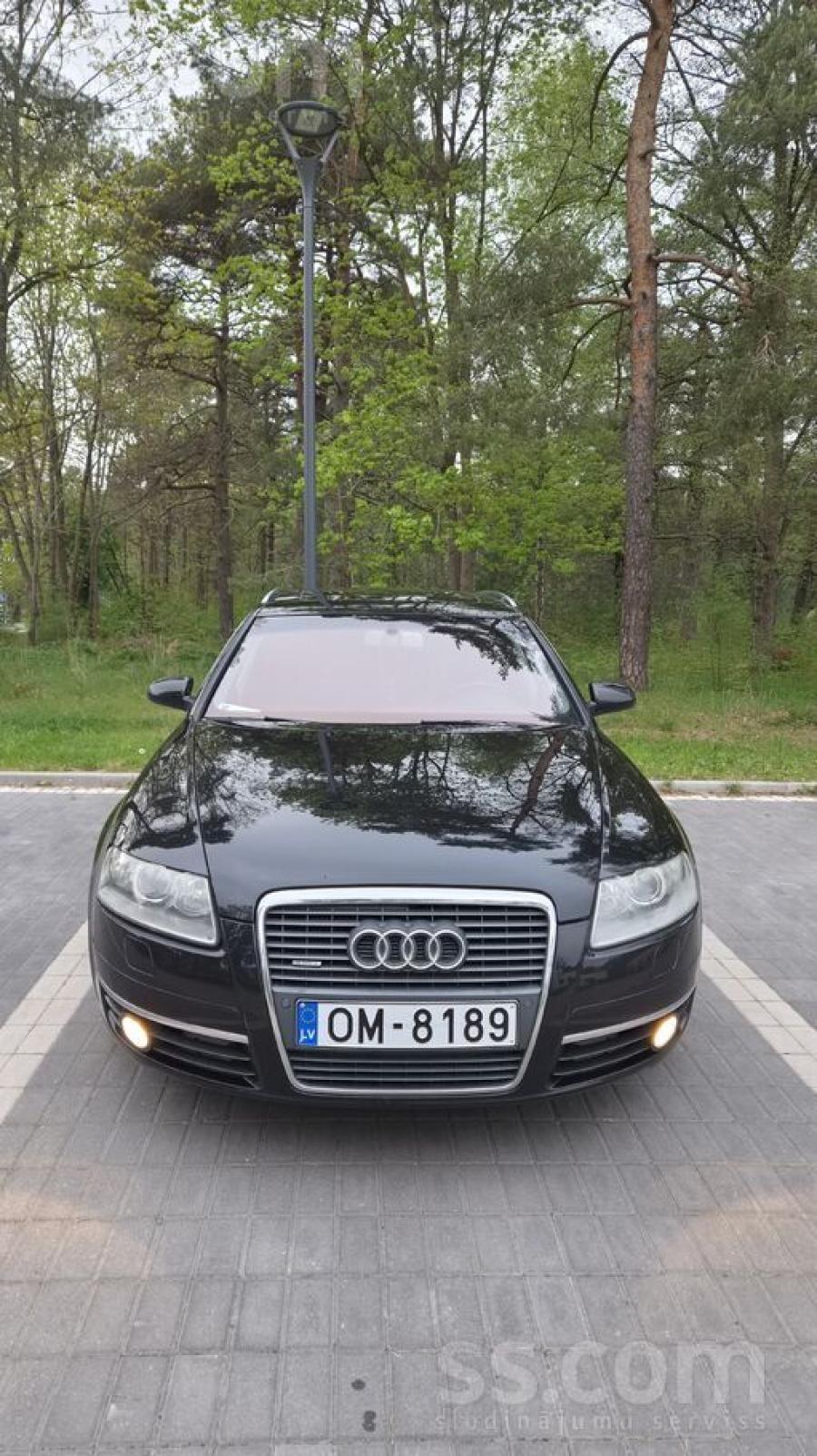 Black Audi A6 2007 in Jurmala, with an engine capacity of 3.00 L and mileage of 265 thousand km for 4000 €, photo 18 on AUTOMOTO.COM.LV