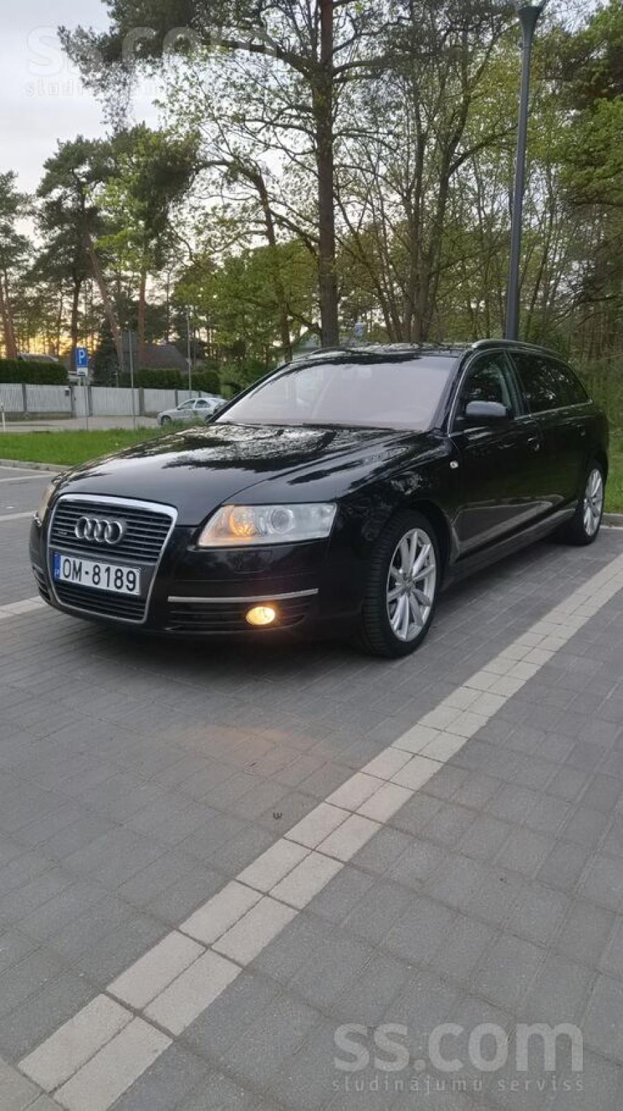 Black Audi A6 2007 in Jurmala, with an engine capacity of 3.00 L and mileage of 265 thousand km for 4000 €, photo 19 on AUTOMOTO.COM.LV