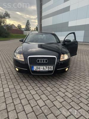 Black Audi A6 2007 in Riga, with an engine capacity of 2.70 L and mileage of 604 thousand km for 2900 €, photo  on AUTOMOTO.COM.LV