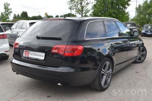 Черный Ауди А6 2007 в Кулдига, объемом двигателя 3.00 л и пробегом 0 тыс. км за 5550 €, фото 3 на AUTOMOTO.COM.LV