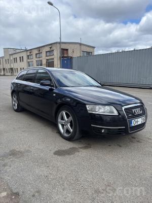 Melns Audi A6 2007 Cēsis, ar dzinēja tilpumu 3.00 L un nobraukumu 401 tūkst. km par 2300 €, foto  vietnē AUTOMOTO.COM.LV