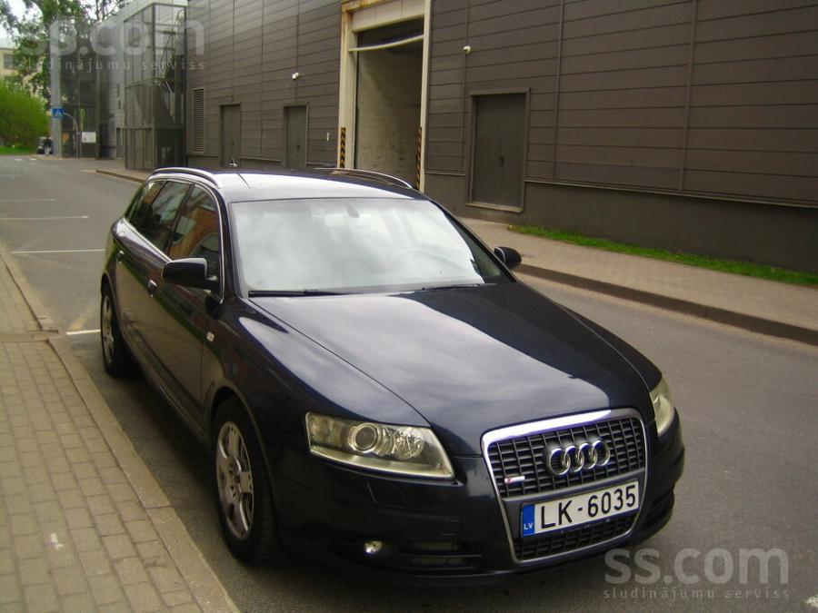 Black Audi A6 2007 in Riga, with an engine capacity of 3.00 L and mileage of 331 thousand km for 3000 €, photo 3 on AUTOMOTO.COM.LV