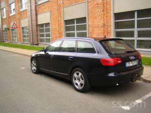 Black Audi A6 2007 in Riga, with an engine capacity of 3.00 L and mileage of 331 thousand km for 3000 €, photo 6 on AUTOMOTO.COM.LV