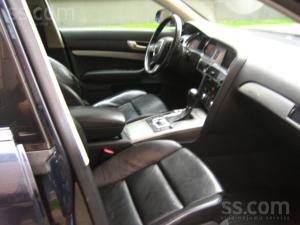 Black Audi A6 2007 in Riga, with an engine capacity of 3.00 L and mileage of 331 thousand km for 3000 €, photo 8 on AUTOMOTO.COM.LV