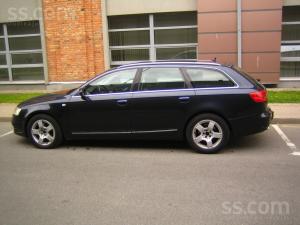 Black Audi A6 2007 in Riga, with an engine capacity of 3.00 L and mileage of 331 thousand km for 3000 €, photo 10 on AUTOMOTO.COM.LV