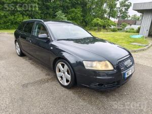 Black Audi A6 2007 in Tukums, with an engine capacity of 3.00 L and mileage of 0 thousand km for 1790 €, photo 3 on AUTOMOTO.COM.LV