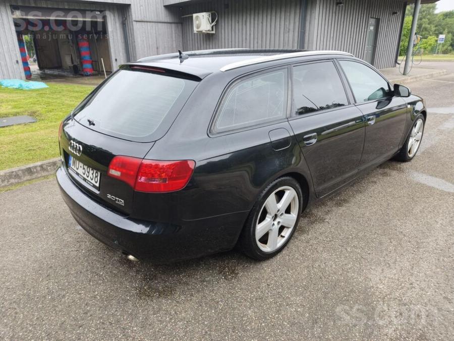 Black Audi A6 2007 in Tukums, with an engine capacity of 3.00 L and mileage of 0 thousand km for 1790 €, photo 4 on AUTOMOTO.COM.LV