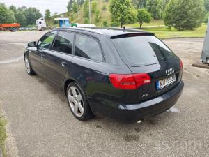 Black Audi A6 2007 in Tukums, with an engine capacity of 3.00 L and mileage of 0 thousand km for 1790 €, photo 5 on AUTOMOTO.COM.LV