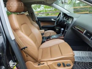Black Audi A6 2007 in Tukums, with an engine capacity of 3.00 L and mileage of 0 thousand km for 1790 €, photo 9 on AUTOMOTO.COM.LV
