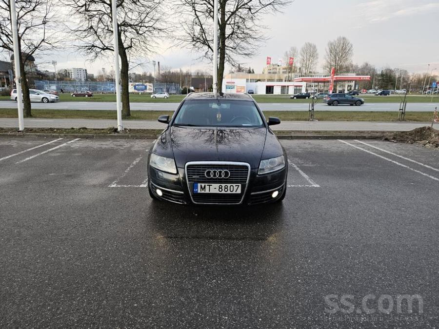 Melns Audi A6 2007 Rīga, ar dzinēja tilpumu 3.00 L un nobraukumu 322 tūkst. km par 4300 €, foto 1 vietnē AUTOMOTO.COM.LV
