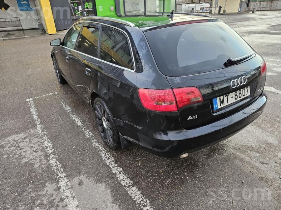 Melns Audi A6 2007 Rīga, ar dzinēja tilpumu 3.00 L un nobraukumu 322 tūkst. km par 4300 €, foto 6 vietnē AUTOMOTO.COM.LV