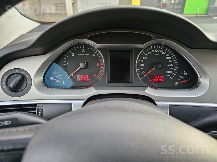 Melns Audi A6 2007 Rīga, ar dzinēja tilpumu 3.00 L un nobraukumu 322 tūkst. km par 4300 €, foto 12 vietnē AUTOMOTO.COM.LV