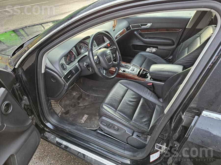 Melns Audi A6 2007 Rīga, ar dzinēja tilpumu 3.00 L un nobraukumu 322 tūkst. km par 4300 €, foto 22 vietnē AUTOMOTO.COM.LV