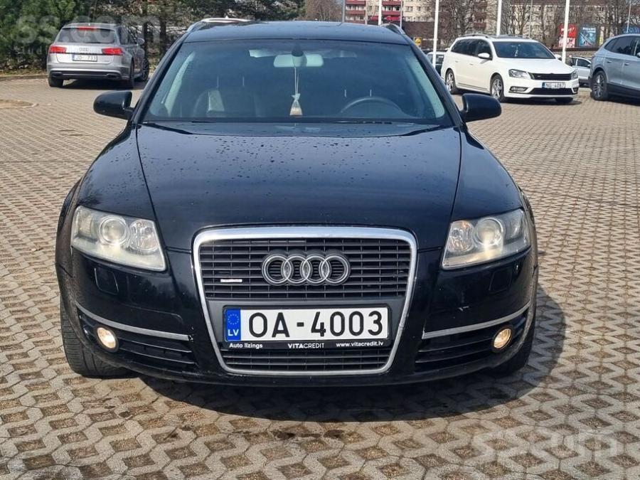 Черный Ауди А6 2007 в Цесис, объемом двигателя 3.00 л и пробегом 350 тыс. км за 2790 €, фото 4 на AUTOMOTO.COM.LV