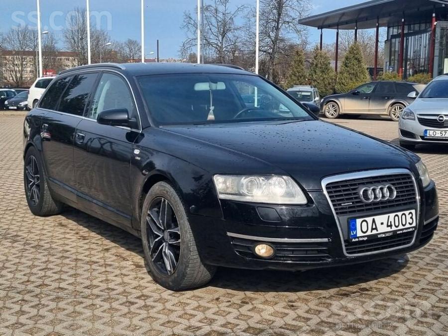 Черный Ауди А6 2007 в Цесис, объемом двигателя 3.00 л и пробегом 350 тыс. км за 2790 €, фото 5 на AUTOMOTO.COM.LV