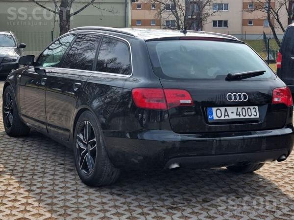 Melns Audi A6 2007 Cēsis, ar dzinēja tilpumu 3.00 L un nobraukumu 350 tūkst. km par 2790 €, foto 8 vietnē AUTOMOTO.COM.LV