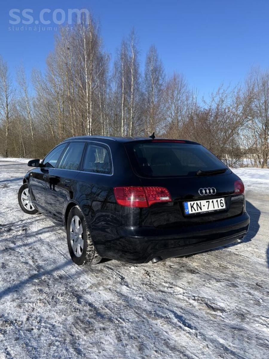 Black Audi A6 2007 in Riga, with an engine capacity of 2.70 L and mileage of 356 thousand km for 3600 €, photo 3 on AUTOMOTO.COM.LV