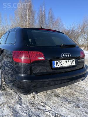 Black Audi A6 2007 in Riga, with an engine capacity of 2.70 L and mileage of 356 thousand km for 3600 €, photo 4 on AUTOMOTO.COM.LV