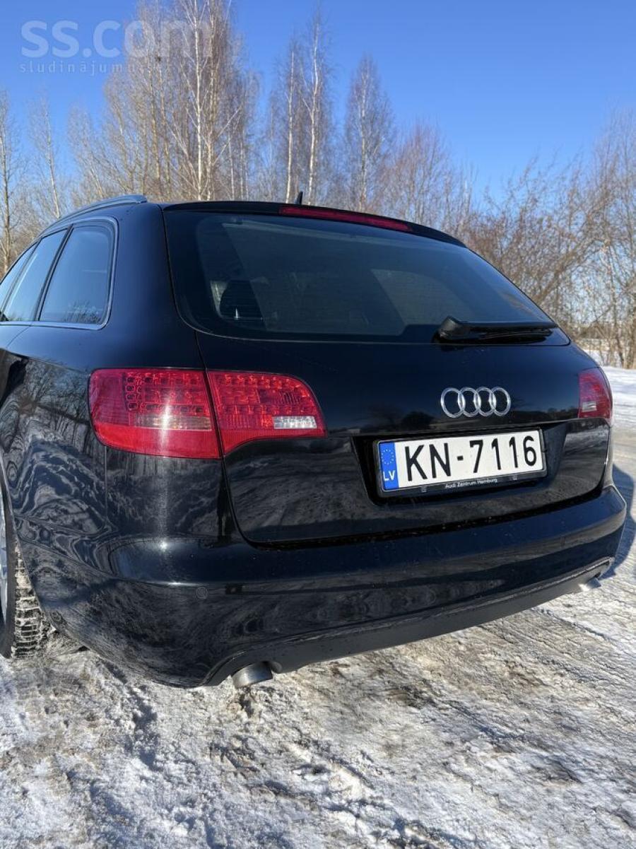 Black Audi A6 2007 in Riga, with an engine capacity of 2.70 L and mileage of 356 thousand km for 3600 €, photo 4 on AUTOMOTO.COM.LV