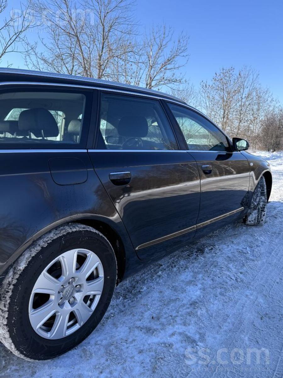 Black Audi A6 2007 in Riga, with an engine capacity of 2.70 L and mileage of 356 thousand km for 3600 €, photo 7 on AUTOMOTO.COM.LV