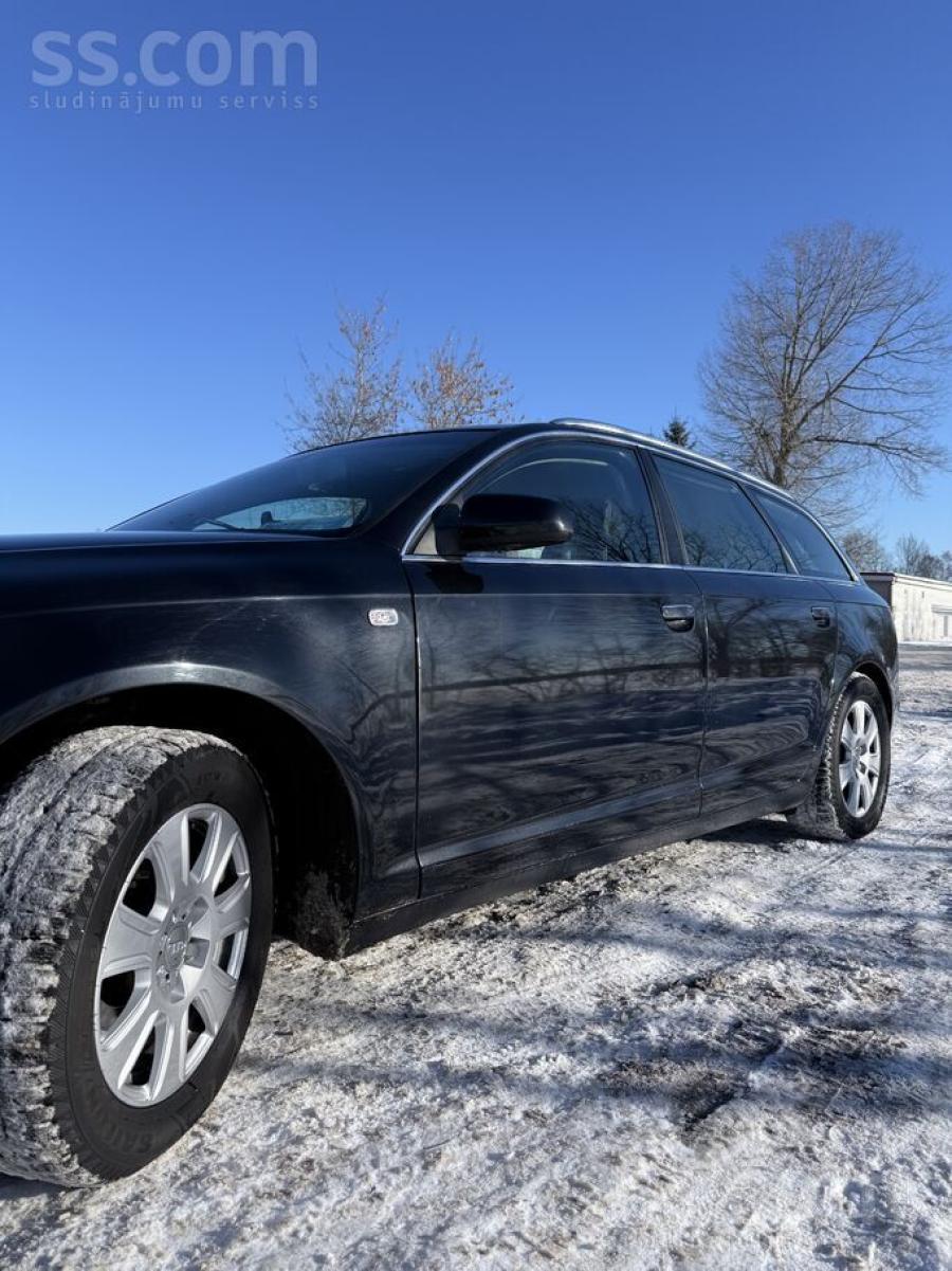 Black Audi A6 2007 in Riga, with an engine capacity of 2.70 L and mileage of 356 thousand km for 3600 €, photo 9 on AUTOMOTO.COM.LV