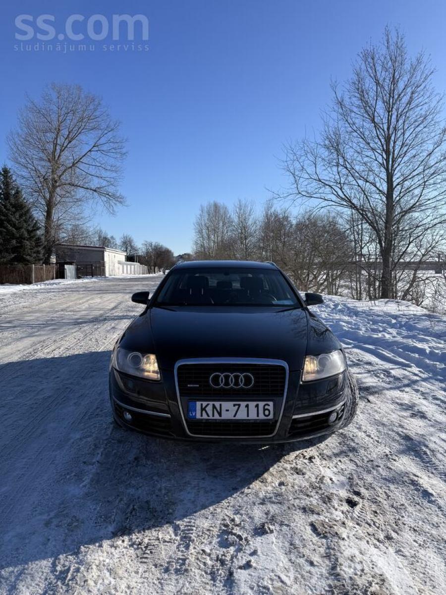 Black Audi A6 2007 in Riga, with an engine capacity of 2.70 L and mileage of 356 thousand km for 3600 €, photo 10 on AUTOMOTO.COM.LV