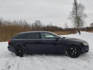 Черный Ауди А6 2007 в Лимбажи, объемом двигателя 3.00 л и пробегом 313 тыс. км за 3700 €, фото 10 на AUTOMOTO.COM.LV
