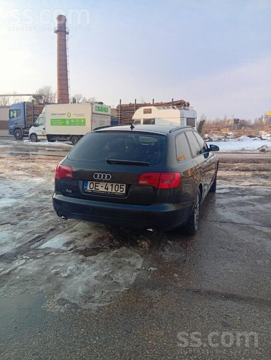 Черный Ауди А6 2007 в Екабпилс, объемом двигателя 3.00 л и пробегом 451 тыс. км за 2600 €, фото 6 на AUTOMOTO.COM.LV
