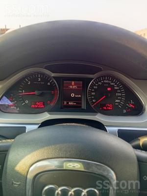 Черный Ауди А6 2007 в Екабпилс, объемом двигателя 3.00 л и пробегом 451 тыс. км за 2600 €, фото 10 на AUTOMOTO.COM.LV