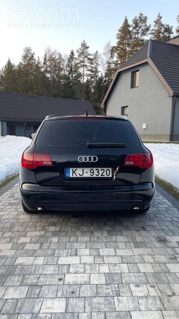 Black Audi A6 2007 in Daugavpils, with an engine capacity of 2.00 L and mileage of 343 thousand km for 2800 €, photo 2 on AUTOMOTO.COM.LV