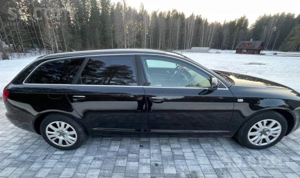 Black Audi A6 2007 in Daugavpils, with an engine capacity of 2.00 L and mileage of 343 thousand km for 2800 €, photo 5 on AUTOMOTO.COM.LV