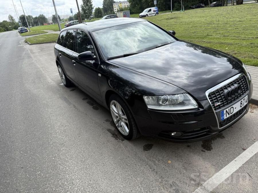 Black Audi A6 2007 in Riga, with an engine capacity of 3.00 L and mileage of 243 thousand km for 4650 €, photo 3 on AUTOMOTO.COM.LV
