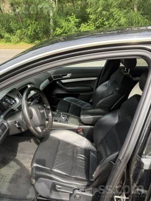 Black Audi A6 2007 in Riga, with an engine capacity of 3.00 L and mileage of 243 thousand km for 4650 €, photo 4 on AUTOMOTO.COM.LV