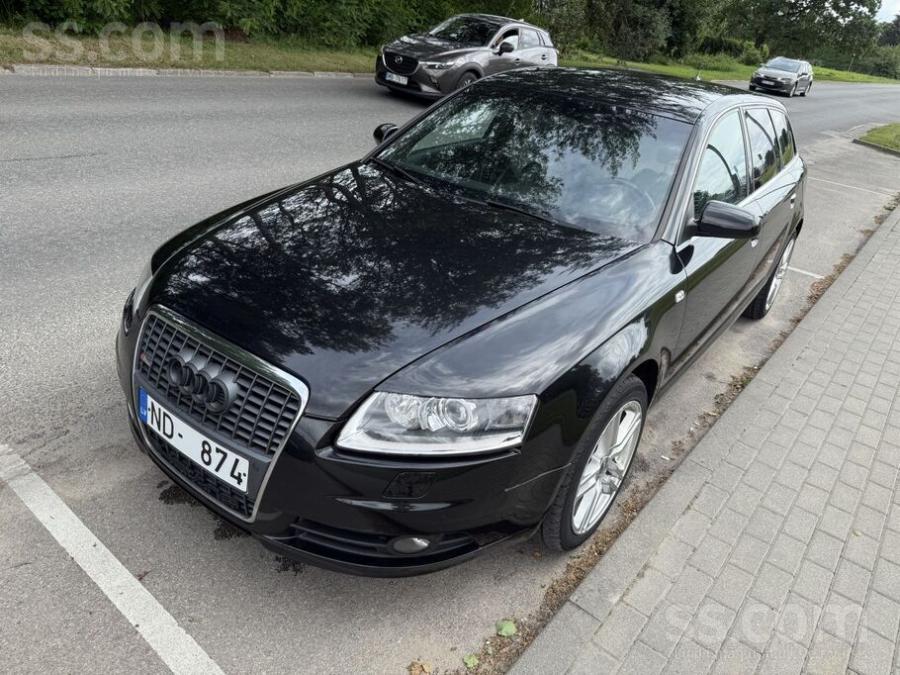 Black Audi A6 2007 in Riga, with an engine capacity of 3.00 L and mileage of 243 thousand km for 4650 €, photo 5 on AUTOMOTO.COM.LV