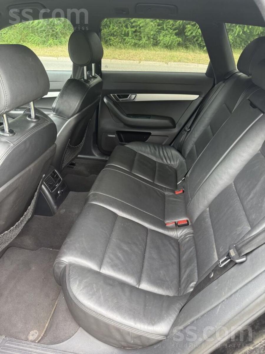Black Audi A6 2007 in Riga, with an engine capacity of 3.00 L and mileage of 243 thousand km for 4650 €, photo 9 on AUTOMOTO.COM.LV