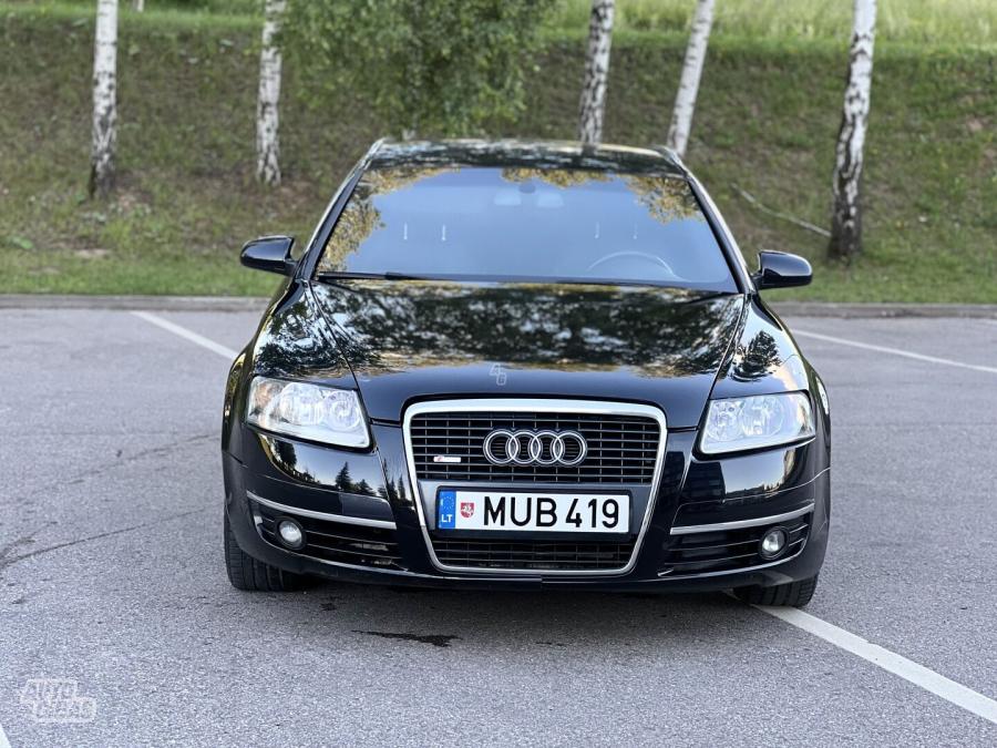 Black Audi A6 2007 in Kaunas, with an engine capacity of 2.70 L and mileage of 287 thousand km for 2350 €, photo 3 on AUTOMOTO.COM.LV