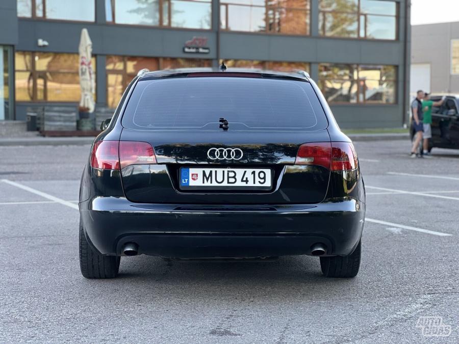 Black Audi A6 2007 in Kaunas, with an engine capacity of 2.70 L and mileage of 287 thousand km for 2350 €, photo 4 on AUTOMOTO.COM.LV