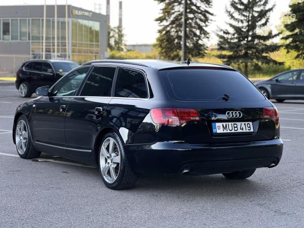Black Audi A6 2007 in Kaunas, with an engine capacity of 2.70 L and mileage of 287 thousand km for 2350 €, photo 6 on AUTOMOTO.COM.LV