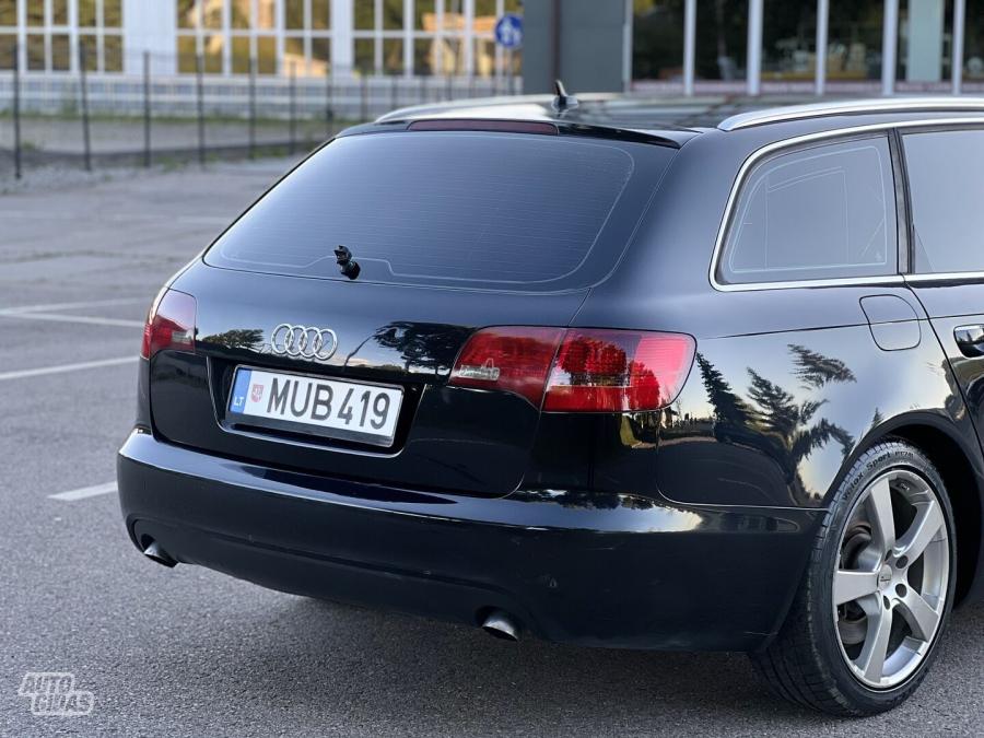 Black Audi A6 2007 in Kaunas, with an engine capacity of 2.70 L and mileage of 287 thousand km for 2350 €, photo 14 on AUTOMOTO.COM.LV