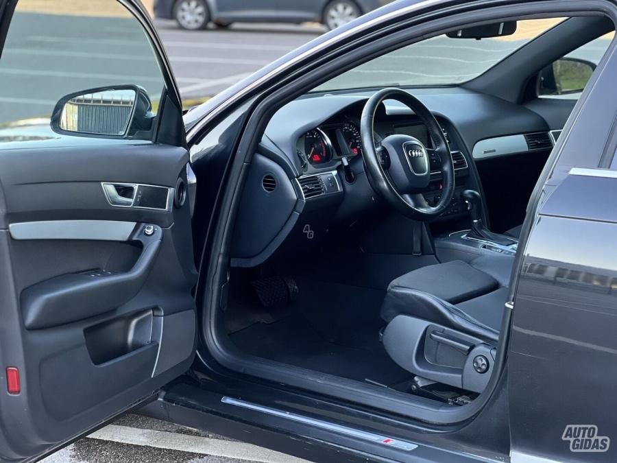 Black Audi A6 2007 in Kaunas, with an engine capacity of 2.70 L and mileage of 287 thousand km for 2350 €, photo 18 on AUTOMOTO.COM.LV