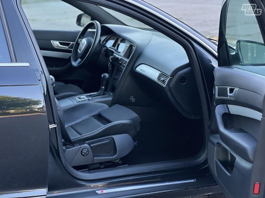 Black Audi A6 2007 in Kaunas, with an engine capacity of 2.70 L and mileage of 287 thousand km for 2350 €, photo 21 on AUTOMOTO.COM.LV