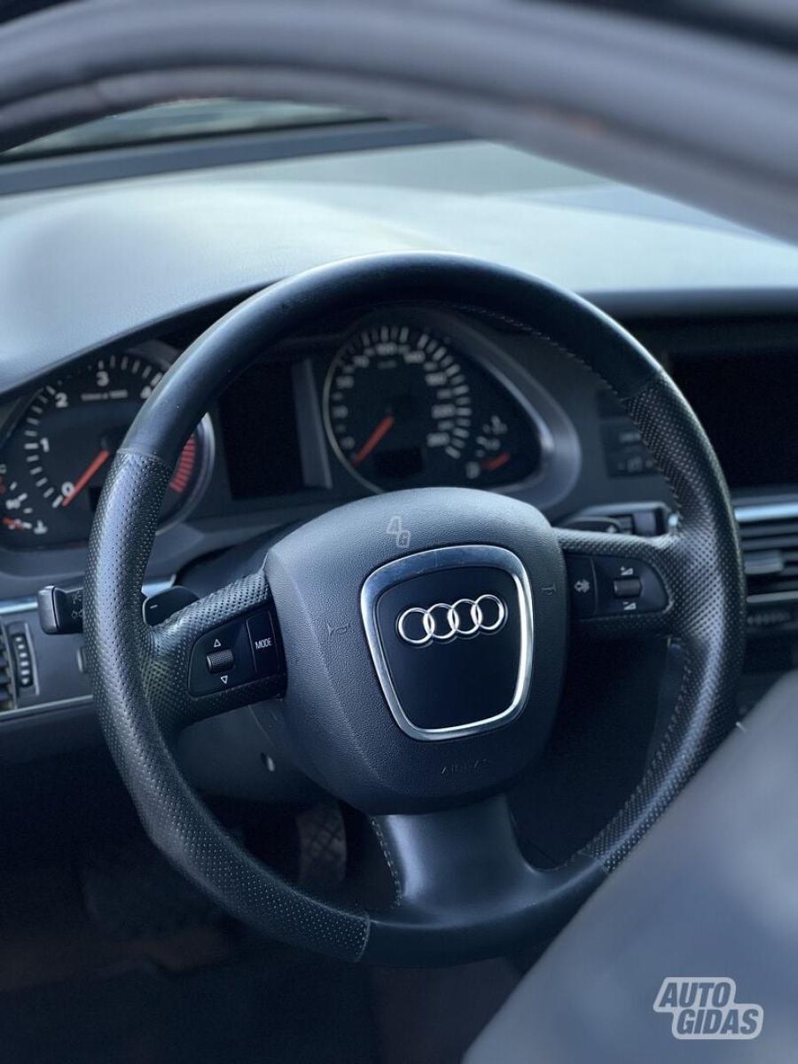 Black Audi A6 2007 in Kaunas, with an engine capacity of 2.70 L and mileage of 287 thousand km for 2350 €, photo 22 on AUTOMOTO.COM.LV