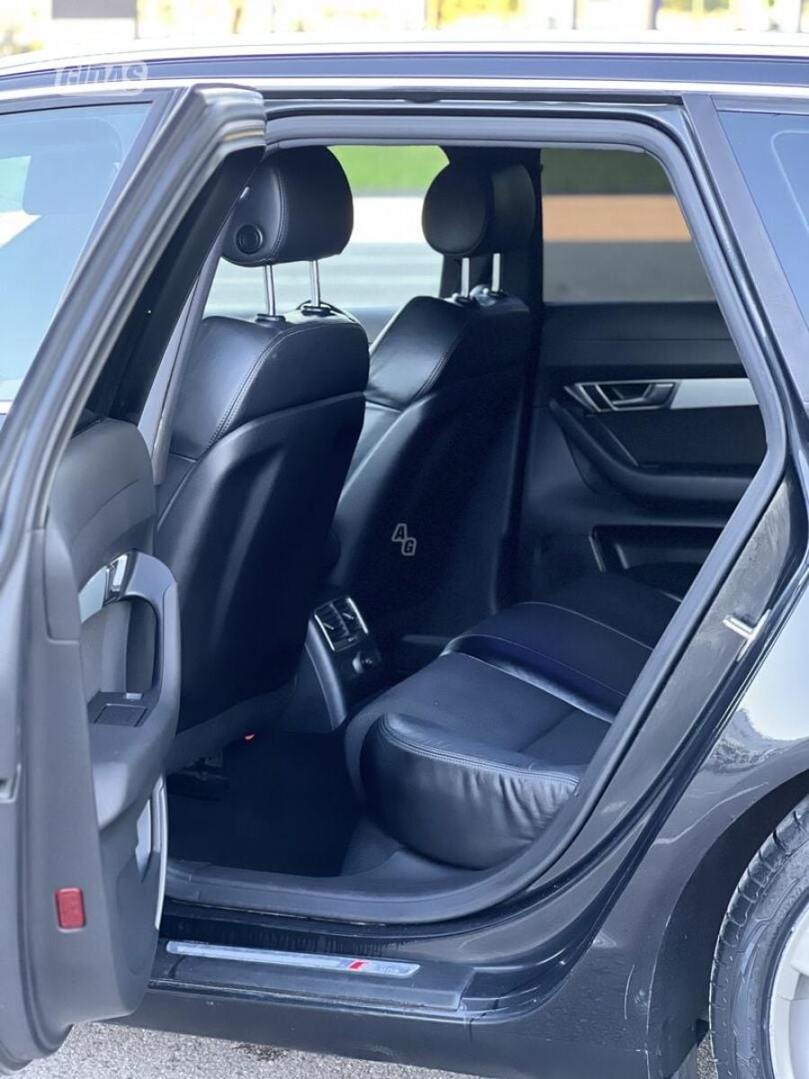 Black Audi A6 2007 in Kaunas, with an engine capacity of 2.70 L and mileage of 287 thousand km for 2350 €, photo 24 on AUTOMOTO.COM.LV