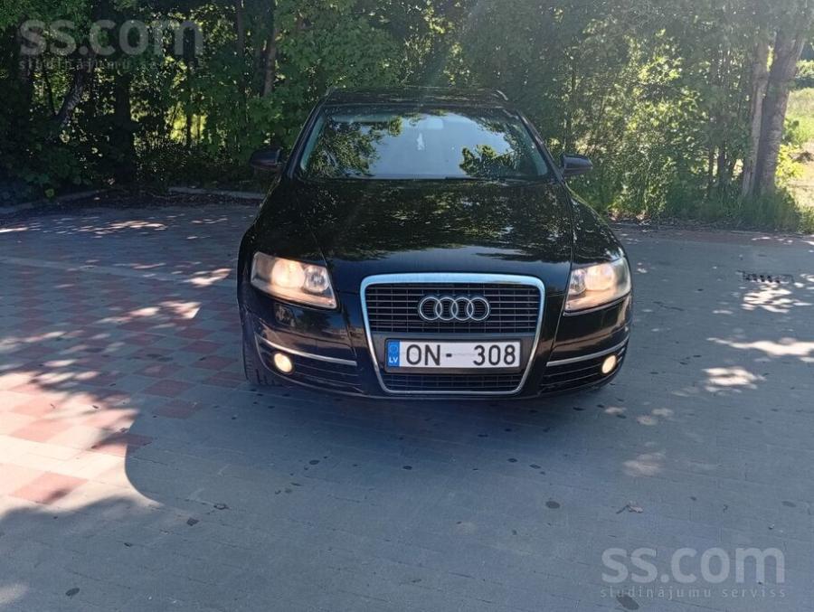 Black Audi A6 2007 in Jekabpils, with an engine capacity of 2.00 L and mileage of 386 thousand km for 3100 €, photo 4 on AUTOMOTO.COM.LV