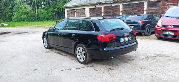 Black Audi A6 2007 in Sirvintos, with an engine capacity of 2.00 L and mileage of 211 thousand km for 3600 €, photo 8 on AUTOMOTO.COM.LV