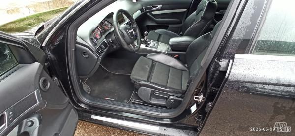 Black Audi A6 2007 in Sirvintos, with an engine capacity of 2.00 L and mileage of 211 thousand km for 3600 €, photo 10 on AUTOMOTO.COM.LV