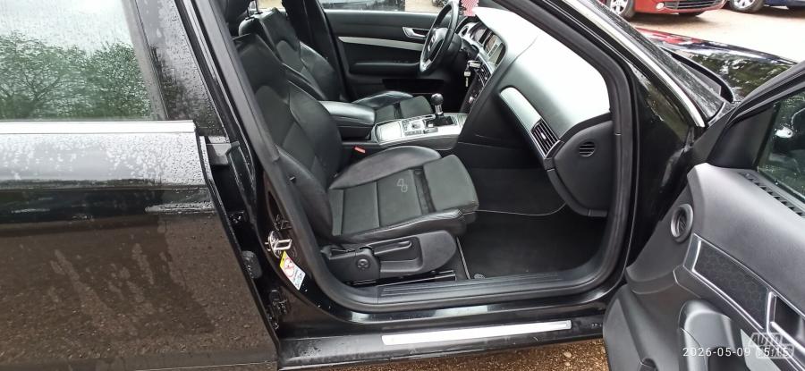 Melns Audi A6 2007 Širvintos, ar dzinēja tilpumu 2.00 L un nobraukumu 211 tūkst. km par 3600 €, foto 13 vietnē AUTOMOTO.COM.LV