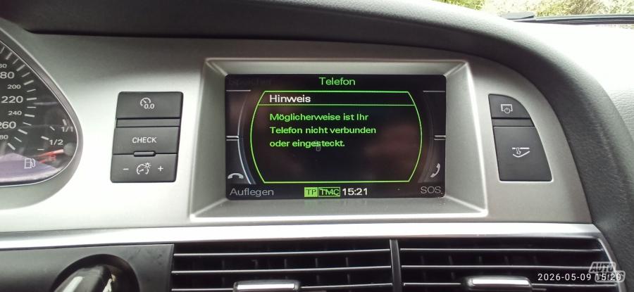 Melns Audi A6 2007 Širvintos, ar dzinēja tilpumu 2.00 L un nobraukumu 211 tūkst. km par 3600 €, foto 20 vietnē AUTOMOTO.COM.LV
