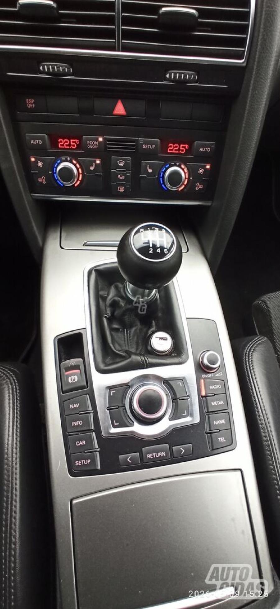 Melns Audi A6 2007 Širvintos, ar dzinēja tilpumu 2.00 L un nobraukumu 211 tūkst. km par 3600 €, foto 24 vietnē AUTOMOTO.COM.LV