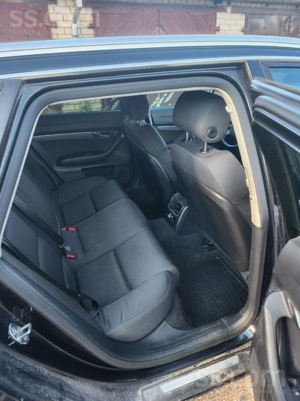 Melns Audi A6 2007 Jēkabpils, ar dzinēja tilpumu 2.70 L un nobraukumu 0 tūkst. km par 2500 €, foto 5 vietnē AUTOMOTO.COM.LV